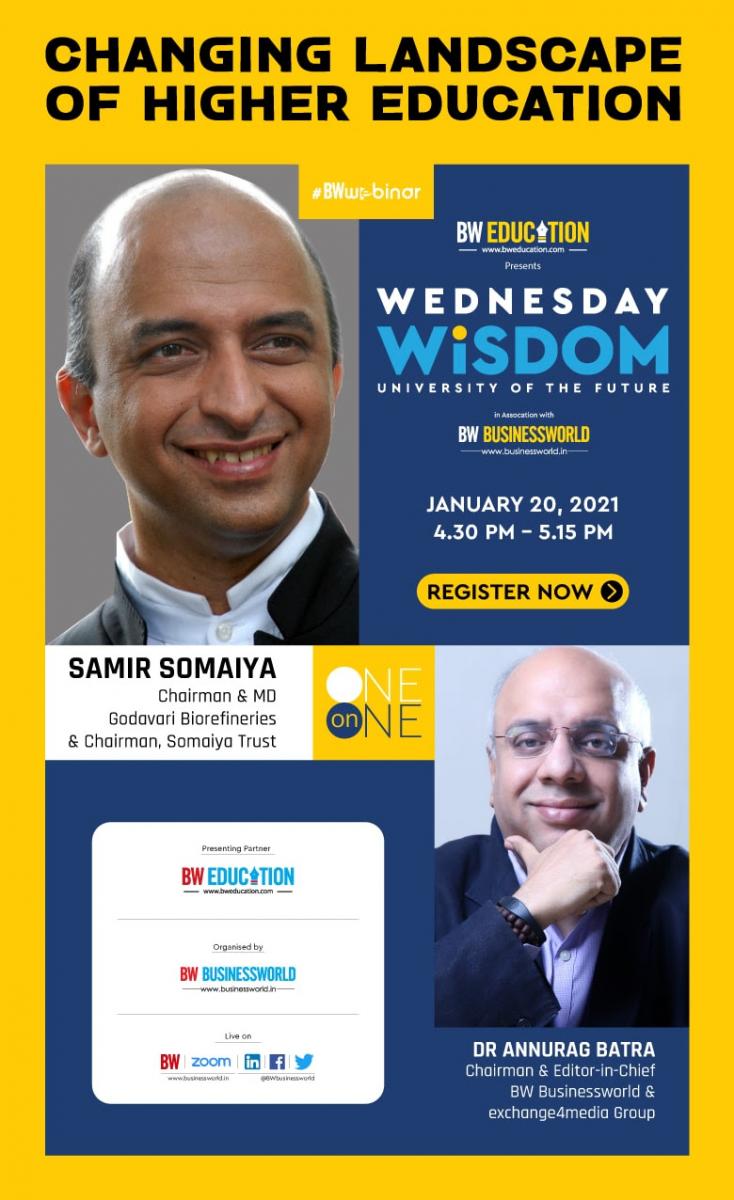 Today with Shri Samir Somaiya, Chairman & MD, Godavari Biorefineries & Chairman, Somaiya Trust ...